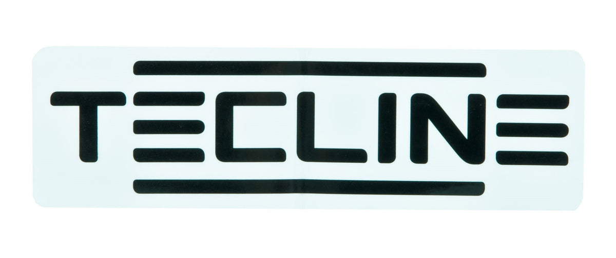 Tecline Logo Sticker, 6 x 20 cm – 300BAR.asia
